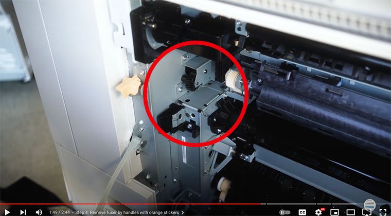How To Replace The Fuser On Xerox Altalink B8100s And C8100s Stp Texas